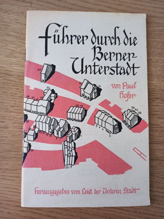Führer durch die Berner Unterstadt - Bern - Paul Boesch (Gebraucht) in ...