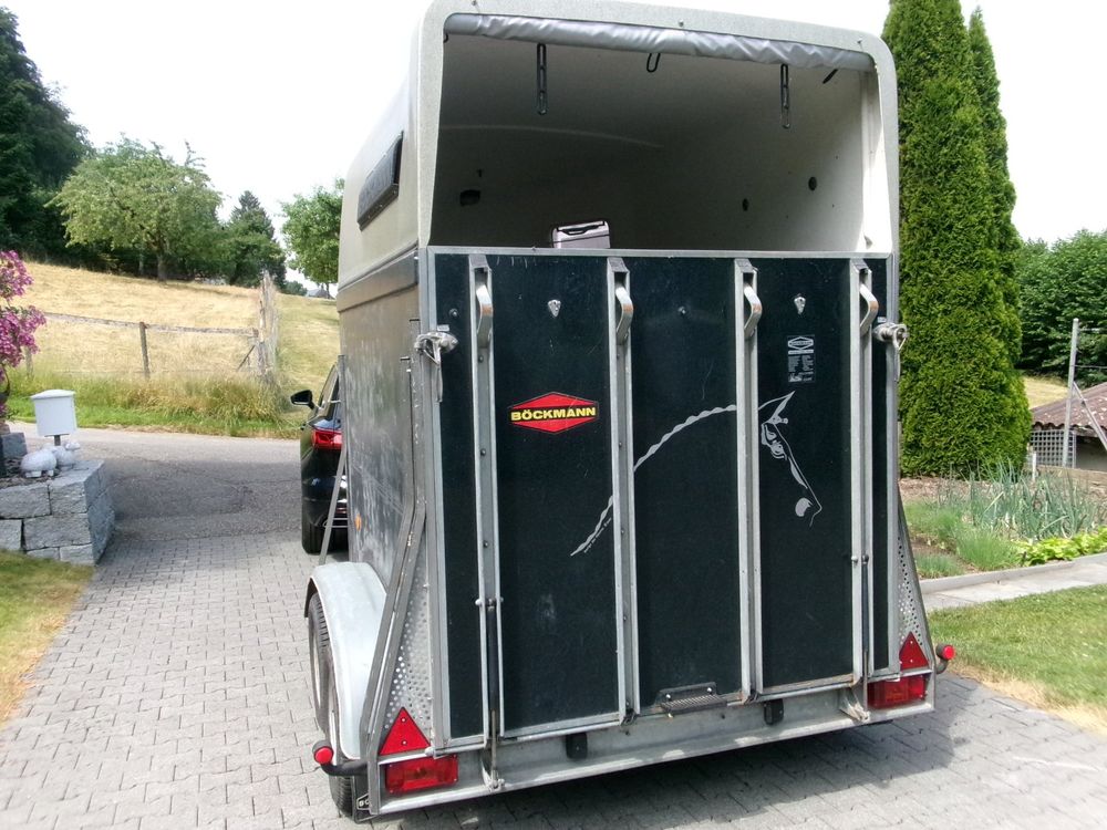 2er Vollpolyester Pferdeanhänger mit MFK | Kaufen auf Ricardo