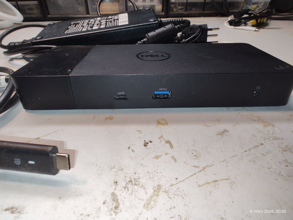 Dockingstation Dell K20A inkl. 180Watt Netzteil (Gebraucht) in Brislach ...