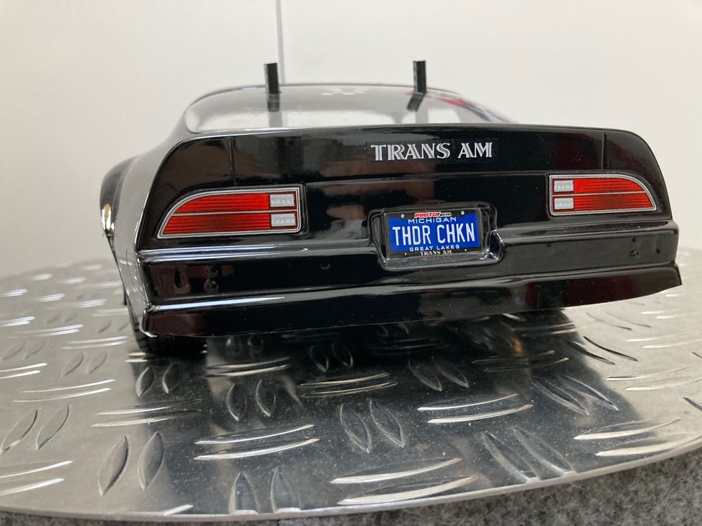 Tamiya TT-02 Chassis & HPI Karosserie Pontiac Trans Am 1971 (Neu ...