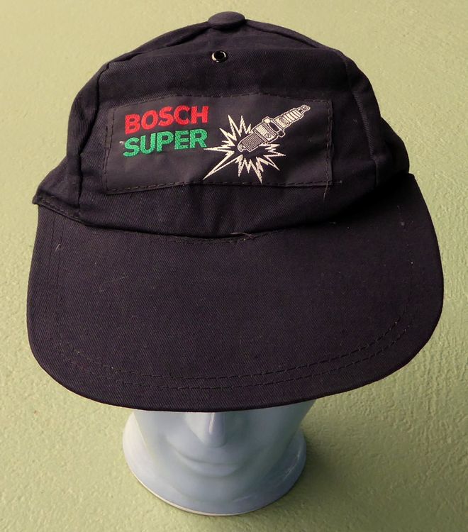 schöner original vintage SUPER BOSCH Baseball Cap Zündkerze (Gebraucht ...