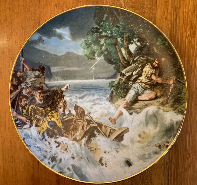 Wandteller Langenthal - 700 Jahre Schweiz - Tell (Gebraucht) in für CHF ...