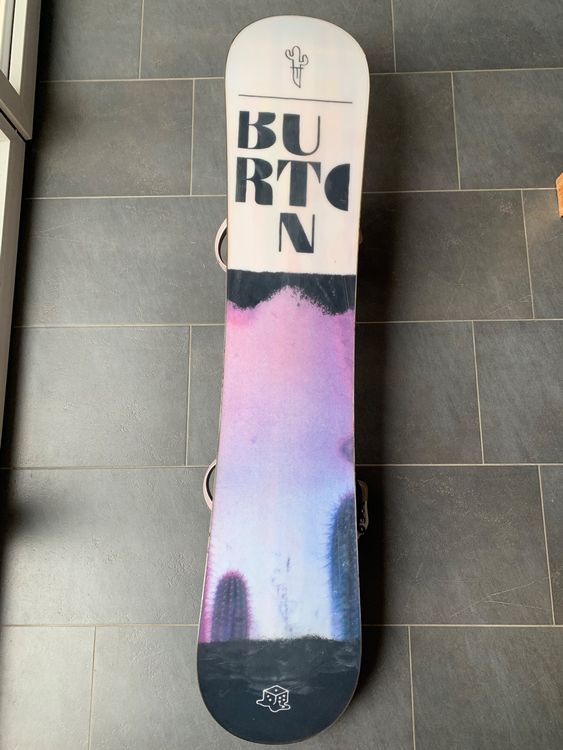 Snowboard Burton Stylus 142cm mit Burton Lexa Bindungen (Gebraucht) in ...