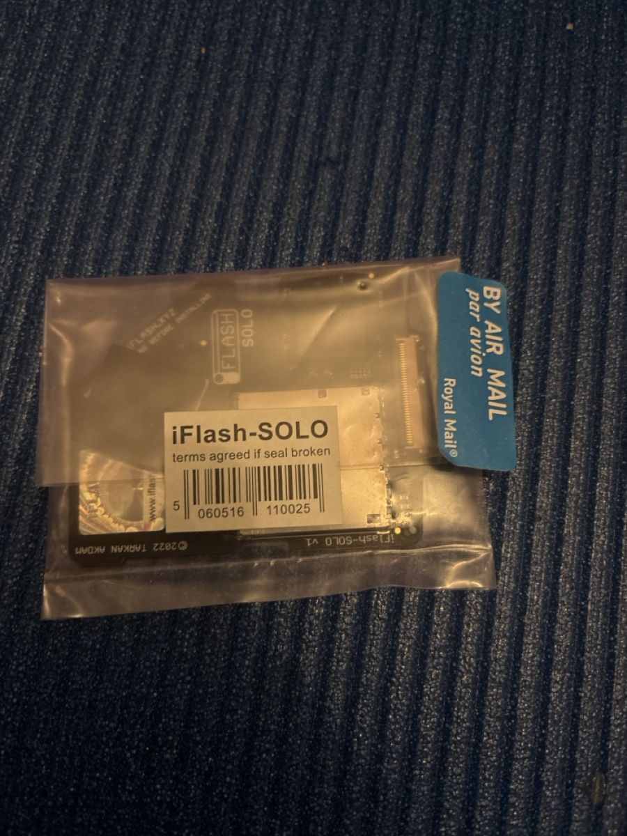 iFlash SOLO Adapter – für iPod Classic (leer) (Neu und originalverpackt ...