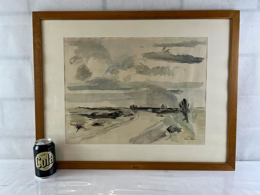 Landschafts Aquarell Sig. | Kaufen auf Ricardo