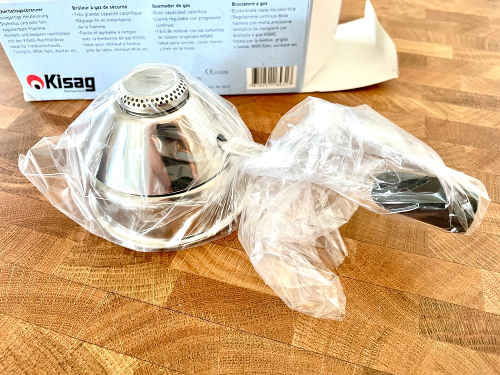 Rechaudbrenner, Gasbrenner, Sicherheitsbrenner, Kisag, Fondu | Kaufen auf Ricardo