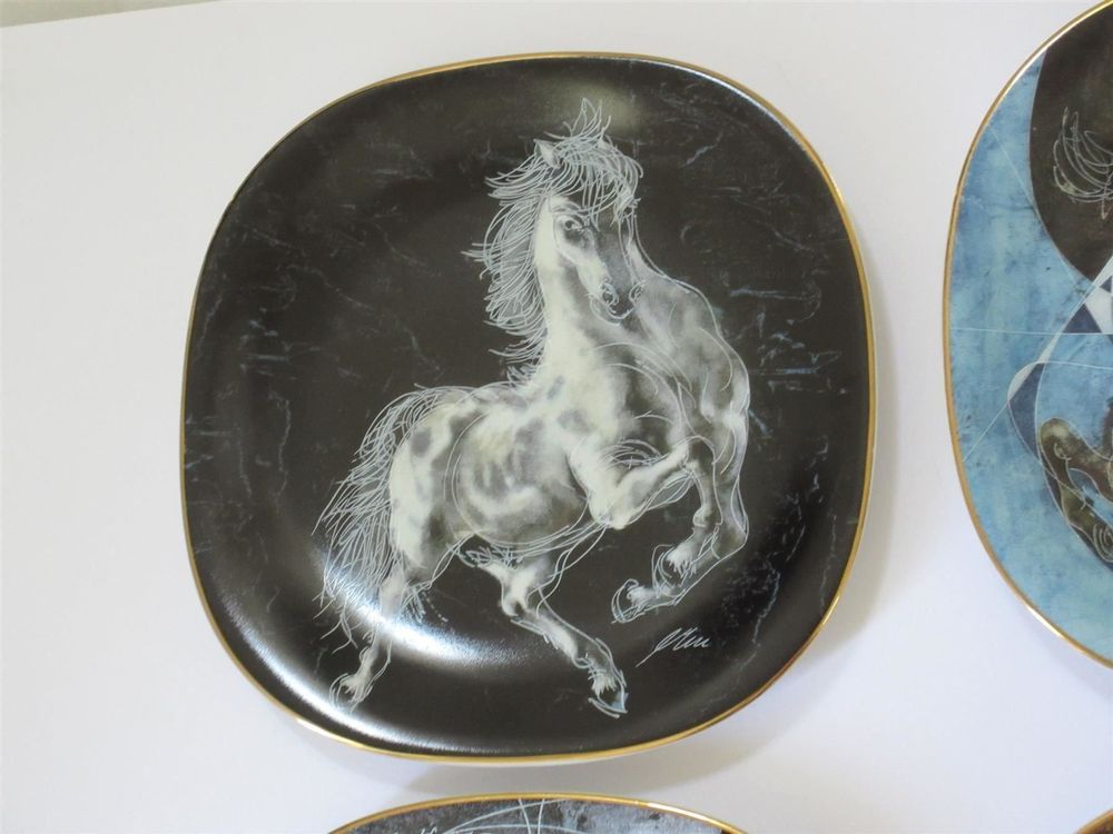 Hans Erni DYNAM. PFERDE Keramik 10 Stk. in OVP (Neu (gemäss Beschreibung)) in Weinfelden für CHF ...