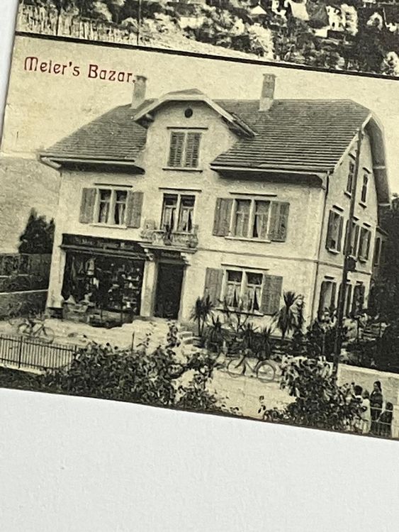 AK Seengen, Meier's Bazar, 1909 nach Seon (Gebraucht) in Regensdorf für ...