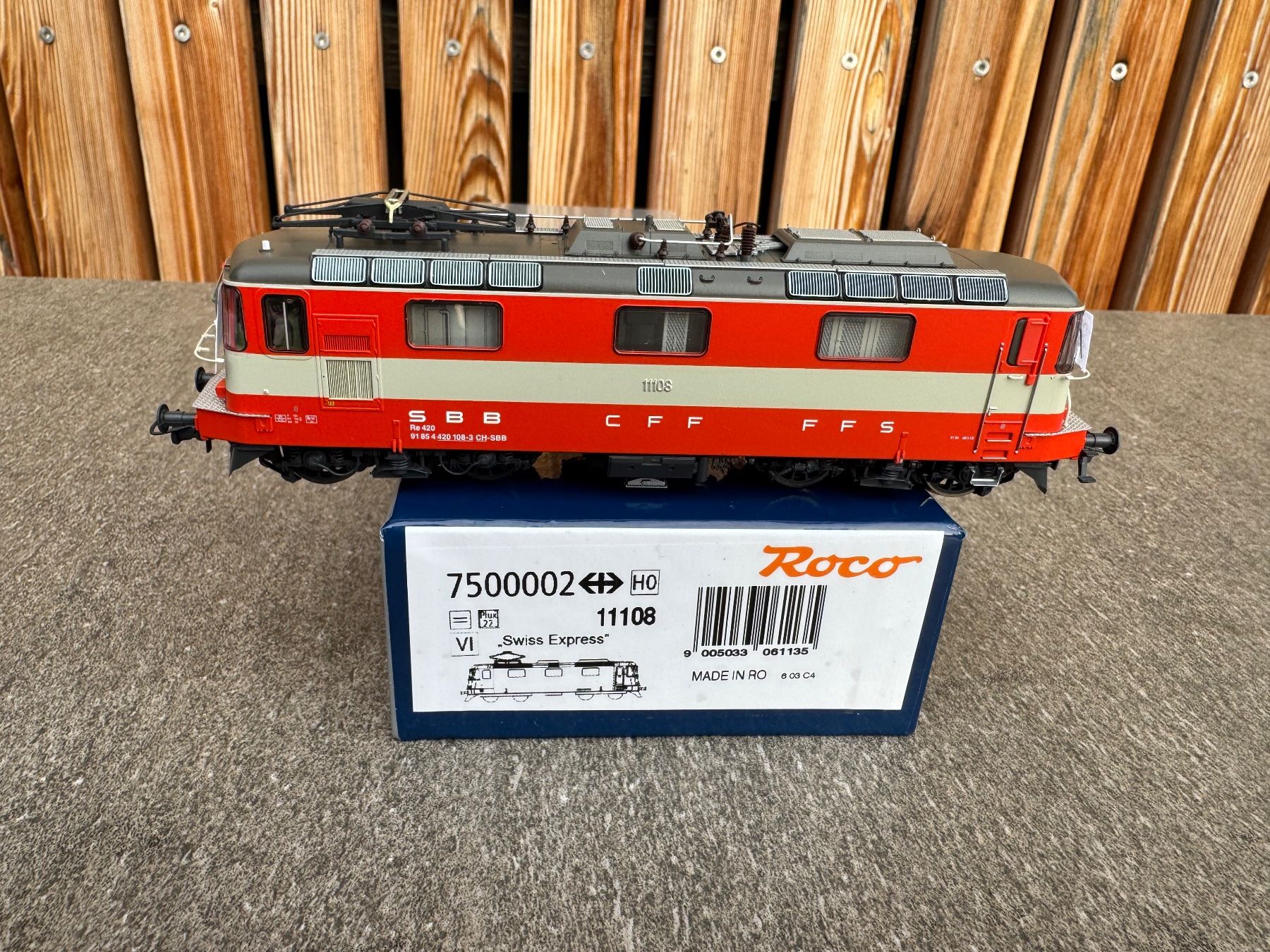 SBB Roco Re 4/4 II 11108 Swiss Express SOUND neu (Neu (gemäss ...
