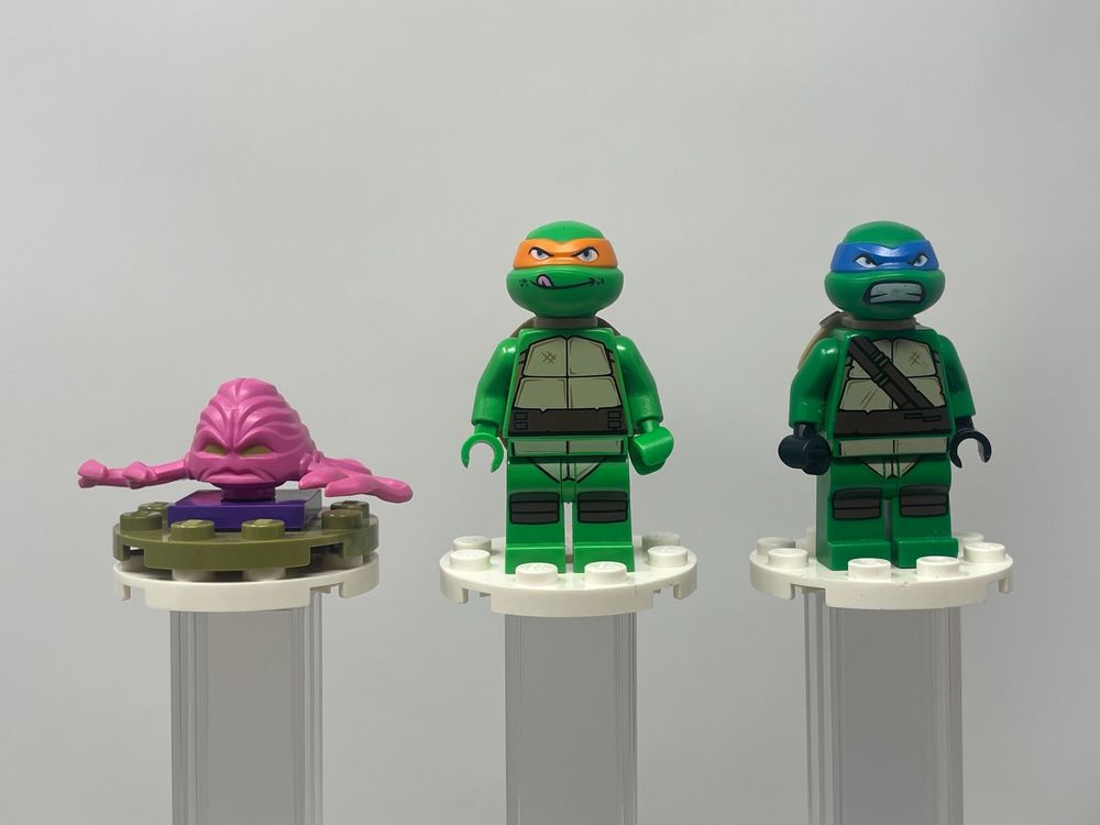 LEGO Ninja Turtles Leonardo & Michelangelo Minifiguren (Neu (gemäss ...