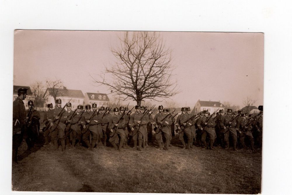 Muttenz BL Militär Grenzbesetzung 1916 Foto AK (Gebraucht) in ...