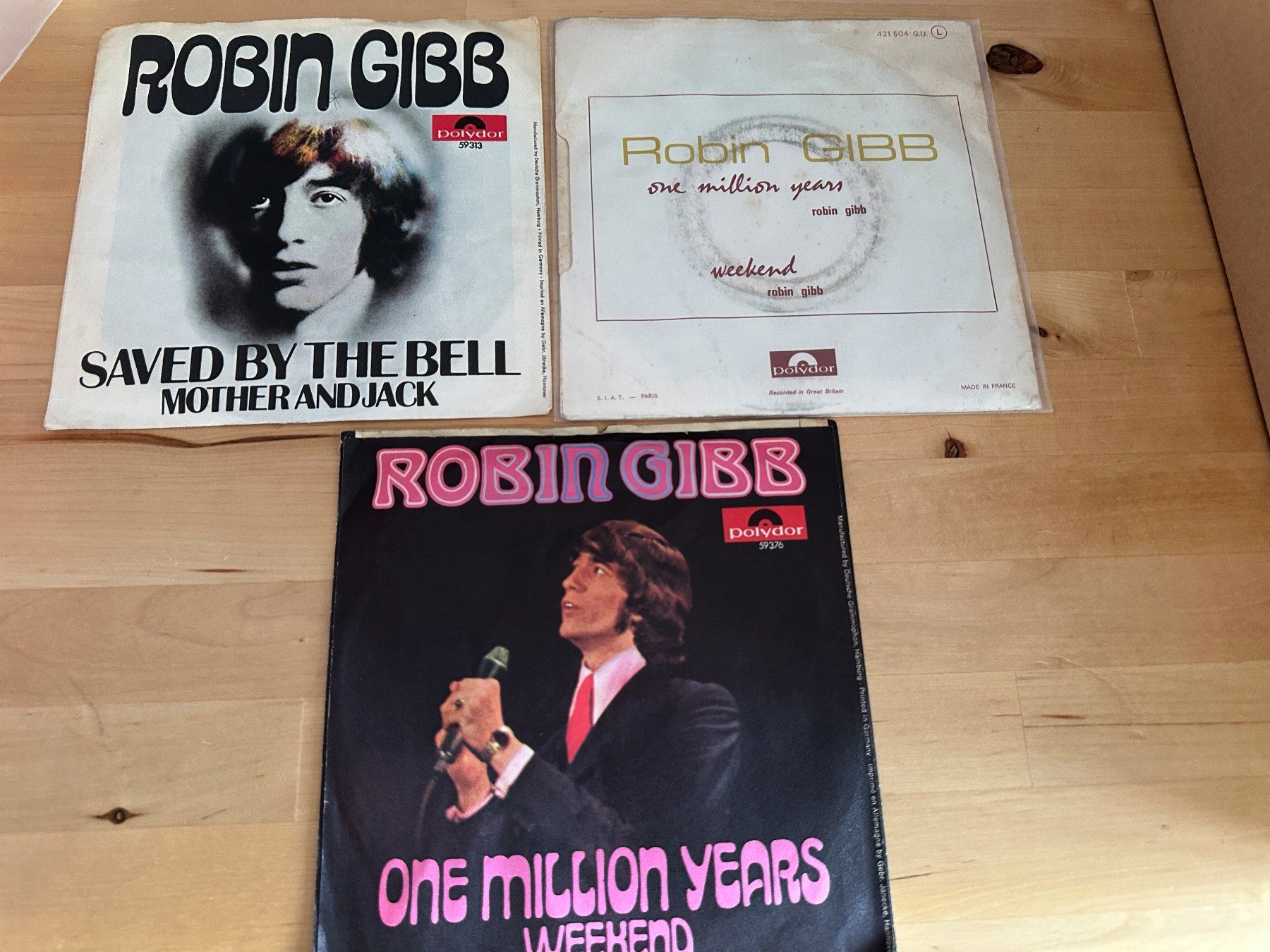 ROBIN GIBB BEE GEES tolle Single Sammlung Kult 60's Top Hit (Gebraucht ...