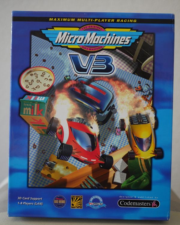 Micro Machines V3 - PC Game Big Box - Windows 95/98 - Retro (Gebraucht ...