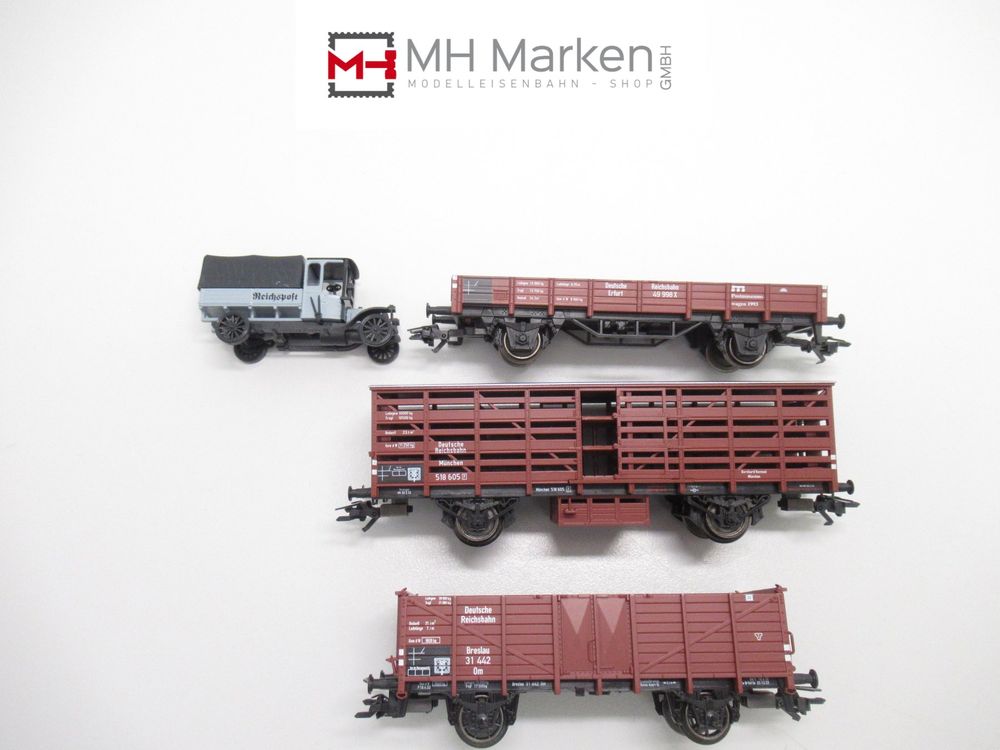 Märklin 46161, 4795, 84504 3x Güterwagen der DRG AC / HO (Gebraucht) in ...