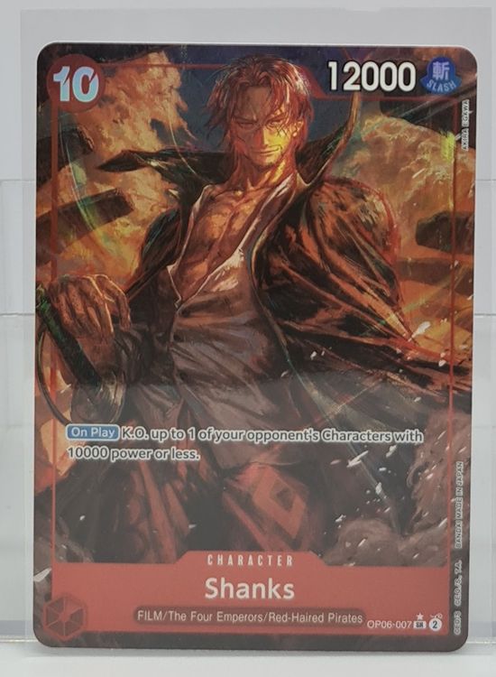 One Piece [EN] OP06-007 Shanks Alt Art (Neu (gemäss Beschreibung)) in ...