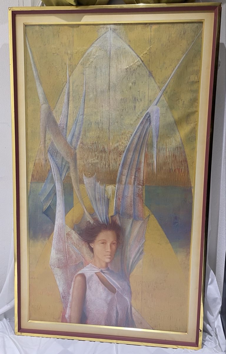 Tableau de Jacques Biolley 1990, Fribourg Suisse🎨🖼️ (D'occasion) à ...