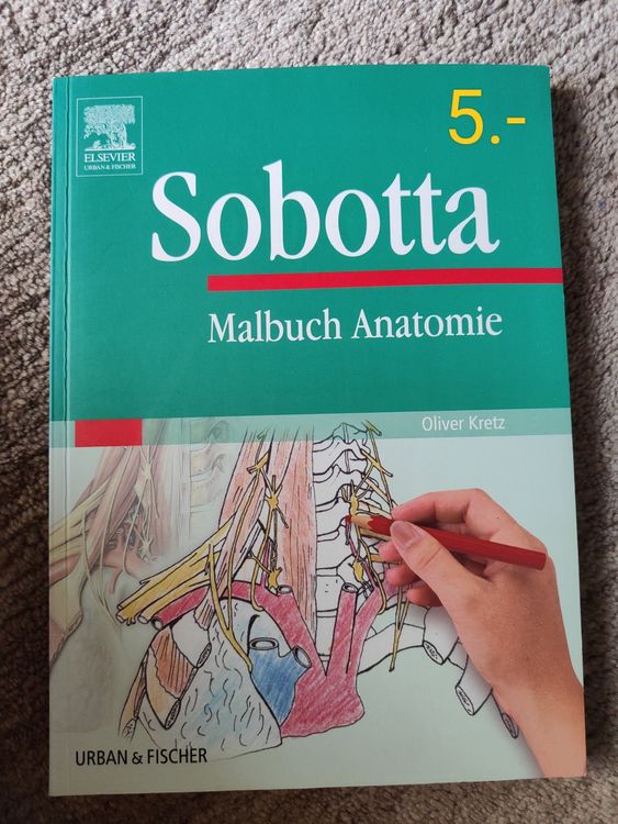 Sobotta Malbuch Der Anatomie