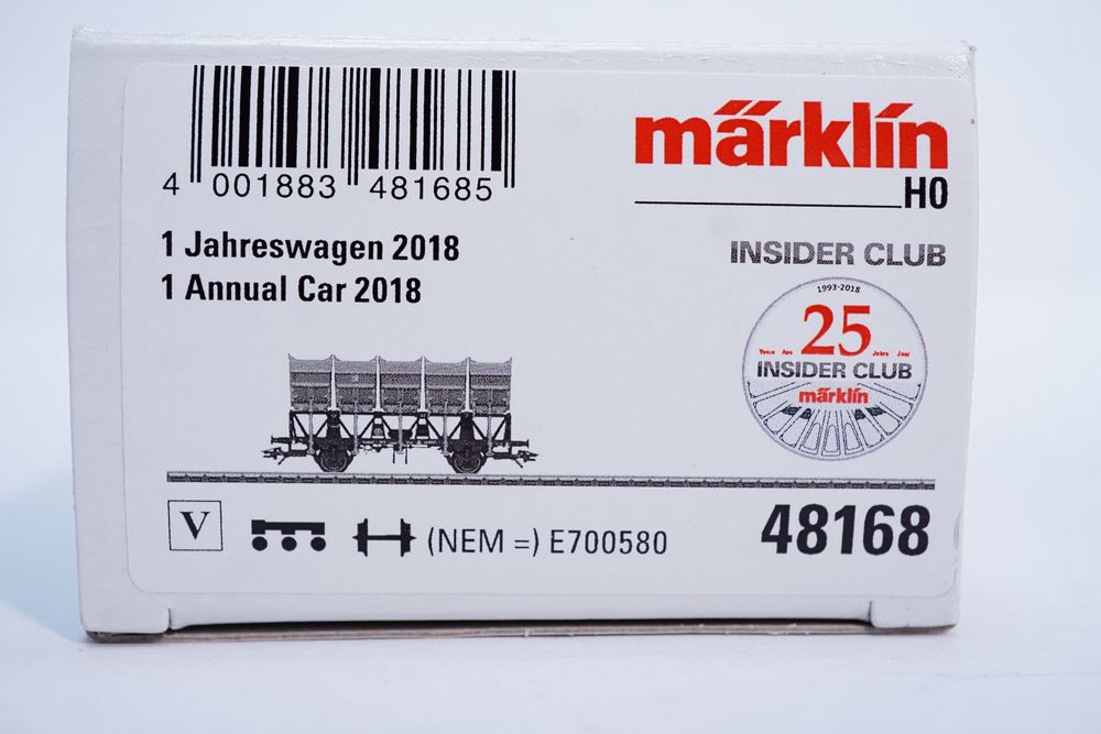 3å Märklin 48168 Jahreswagen 2018 DB Schüttgutwagen | Kaufen auf Ricardo