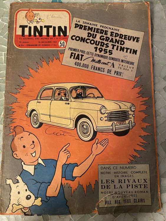 Tintin Comic Journal Belgien 1954 (Gebraucht) in Sempach für CHF 4 ...