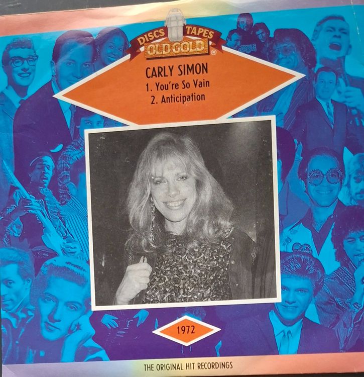 Vinyl-Single Carly Simon - You're So Vain/Anticipation (Gebraucht) in ...