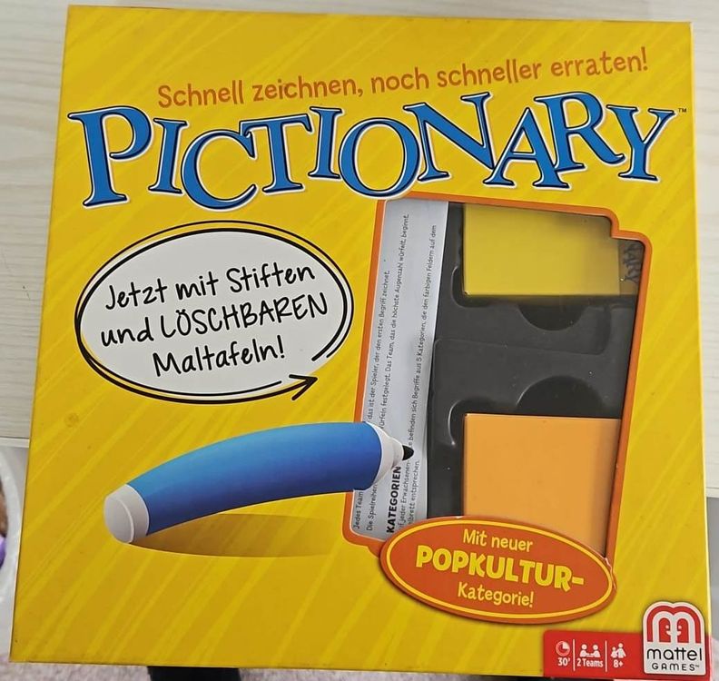Spiel, Pictionary (Gebraucht) in Rorbas für CHF 0.1 – nur Abholung auf ...