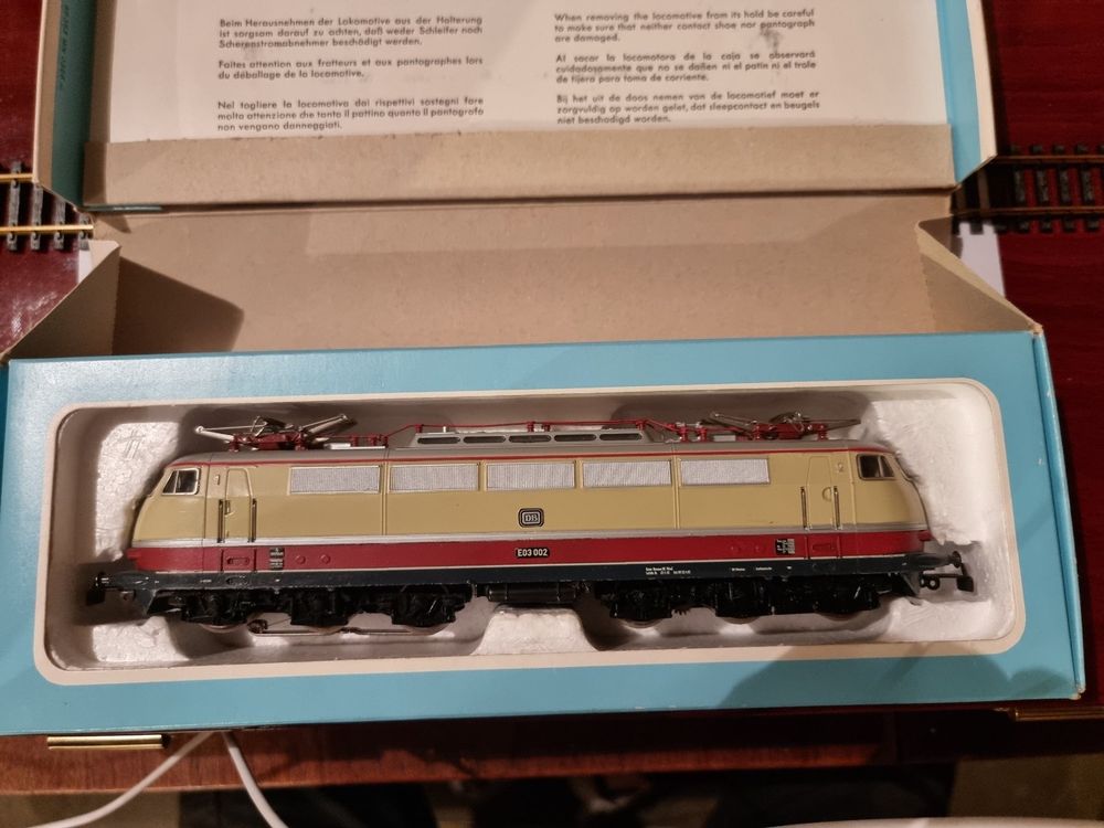 Märklin 3053 DB BR E03 002 AC HO (Gebraucht) in Les Avanchets für CHF ...