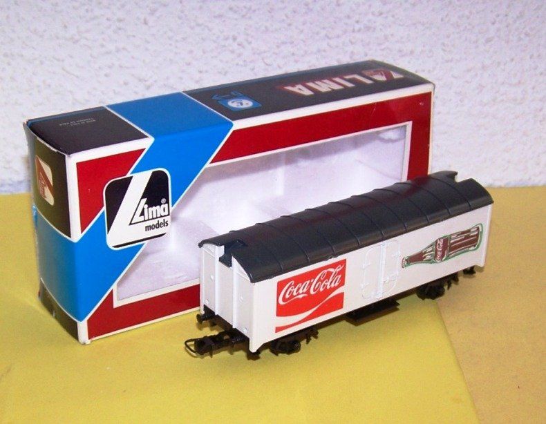 Lima H0 3112: Coca-Cola Kühlwagen mit Metallrädern DC, neu | Kaufen auf ...
