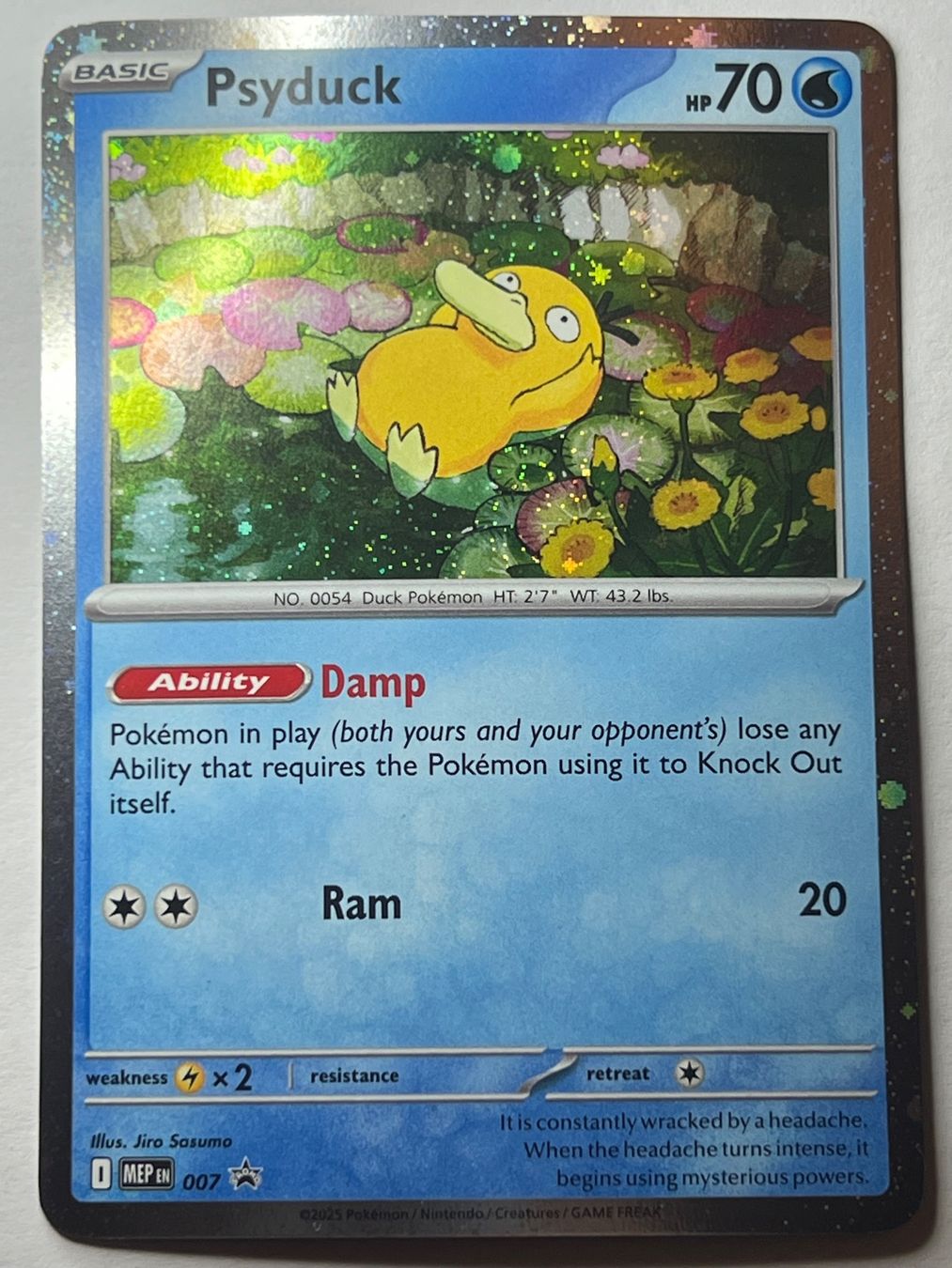 Psyduck 7 Holo - Enton - MEP Black Star Promos - 🇺🇸 (Gebraucht) in ...
