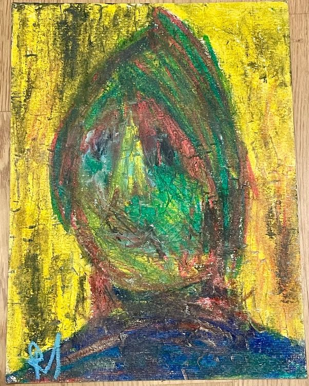 Interessante Pastell Gemälde Monogrammiert (Gebraucht) in Root für CHF 10 – mit Lieferung auf ...