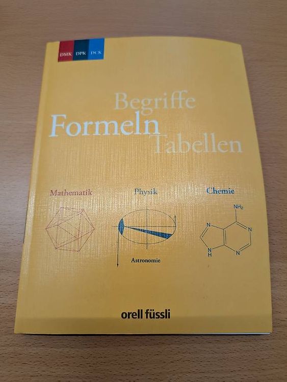 Formelbuch Begriffe Formeln Tafeln Orell Füssli (Gebraucht) in Zürich ...