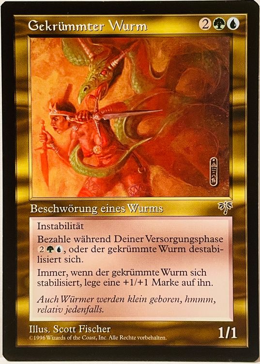 MTG - Gekrümmter Wurm (Gebraucht) in Reinach BL für CHF 0.5 – mit ...