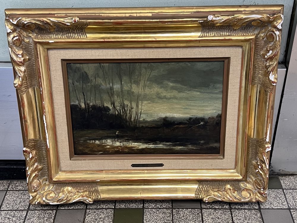 JEAN-BAPTISTE CAMILLE COROT(1796-1875) HUILE SUR PANNEAU | Kaufen auf Ricardo