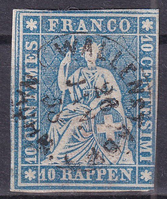 Strubel 23C , Vollstempel WALLENSTADT" (Gebraucht) in Samnaun-Compatsch für CHF 12 – mit ...