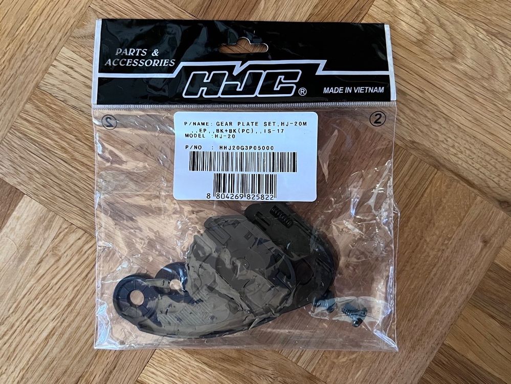 HJC Helm-Visierhalterung - Gear Plate - Model HJ-20 | Kaufen auf Ricardo