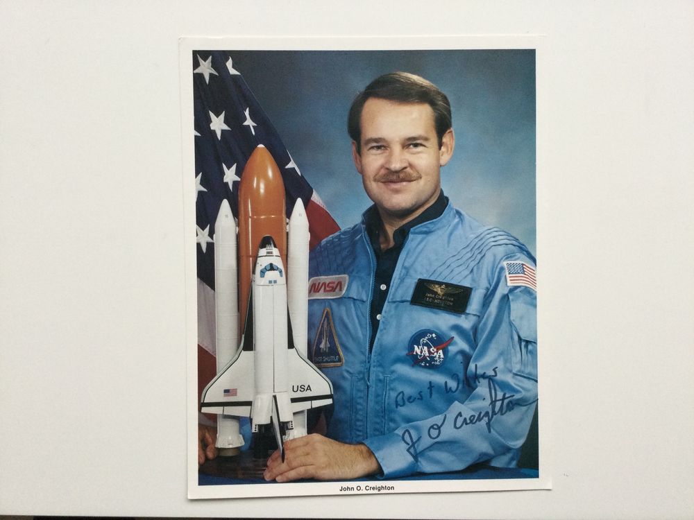 Weltraum OU John Creighton NASA OriginalPorträt 8*10signiert (Gebraucht ...