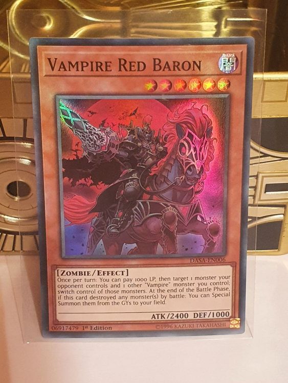 Vampire Red Baron Yugioh super Rare (Gebraucht) in Oberdorf BL für CHF ...