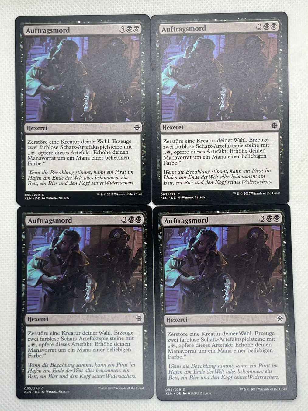 Magic the Gathering: Auftragsmord - XLN - Deutsch - 4x (Gebraucht) in ...