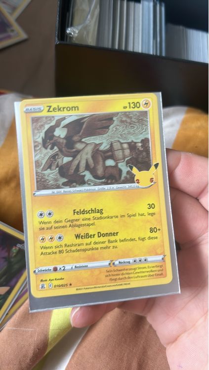 Rare Zekrom Pokemon Card - Celebrations Set - Mint Condition (Gebraucht ...