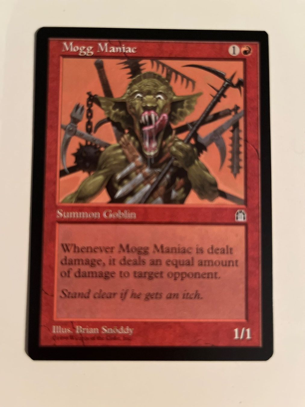 1 x Mogg Maniac - Magic: The Gathering - MtG (Gebraucht) in Kriens für ...