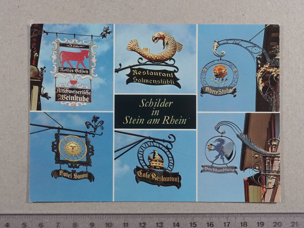 Stein am Rhein, Schilder (Gebraucht) in Lenzburg für CHF 1 – mit Lieferung auf Ricardo kaufen