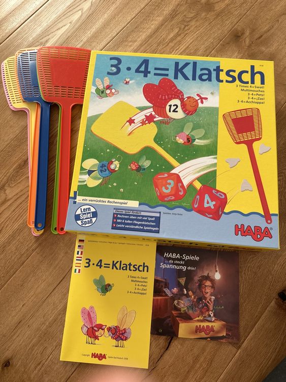 HABA 3 • 4 = Klatsch | Kaufen auf Ricardo