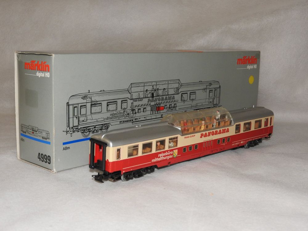 Märklin 4999, TEE Panoramawagen, “mittelthurgau”, digital | Kaufen auf ...