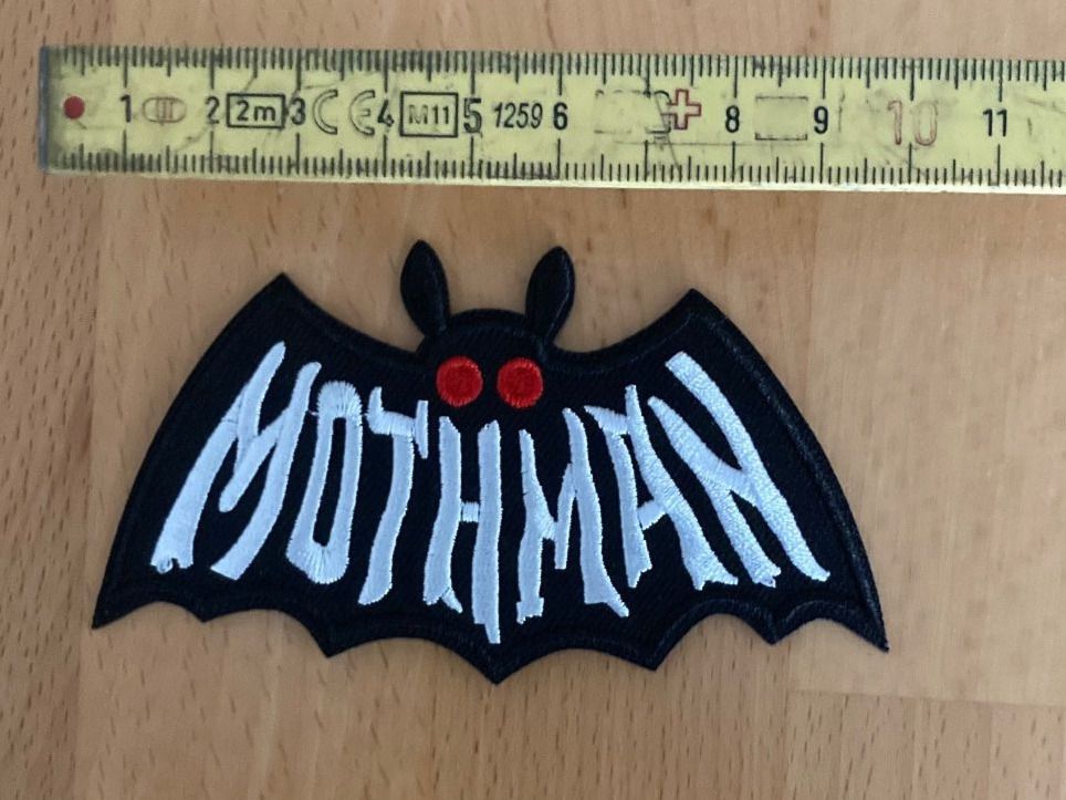 Mothman Patch Sticker Aufnäher Metal Rock Band (Neu (gemäss ...