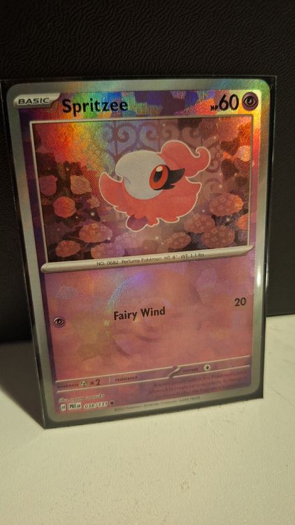 Spritzee 038/131 EN / Pokeball / Pokemon Prismatic Evolution (Neu ...