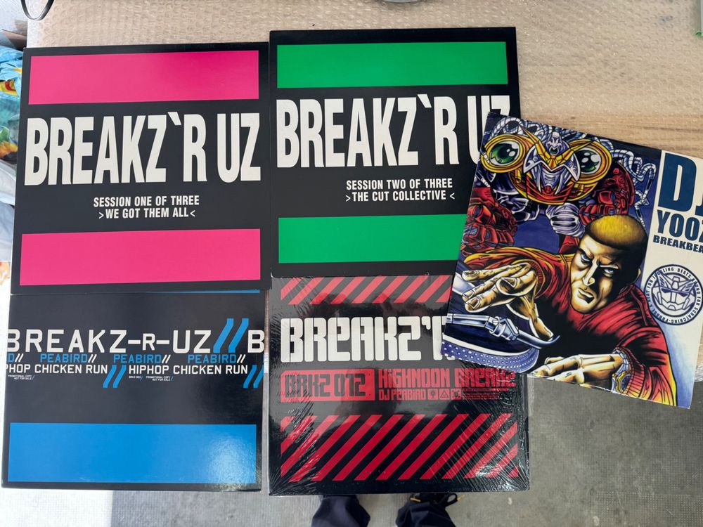 5x Vinyles Scratch Hip-Hop Breakz Lot 1 (D'occasion) à Echichens pour ...