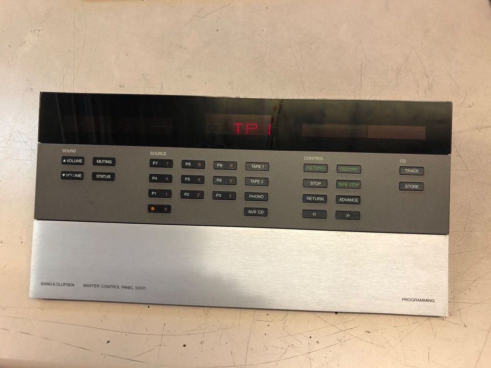 BANG & OLUFSEN MASTER CONTROL PANEL 5000 | Kaufen auf Ricardo