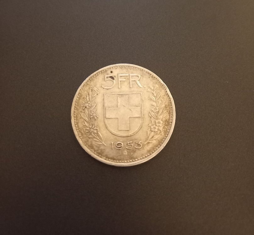 5 Franken Silber Münze 1953 | Kaufen auf Ricardo