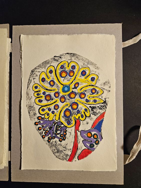 Monotypes Herbier "Empreintes" 2025, tirage limité! (Neuf avec ...