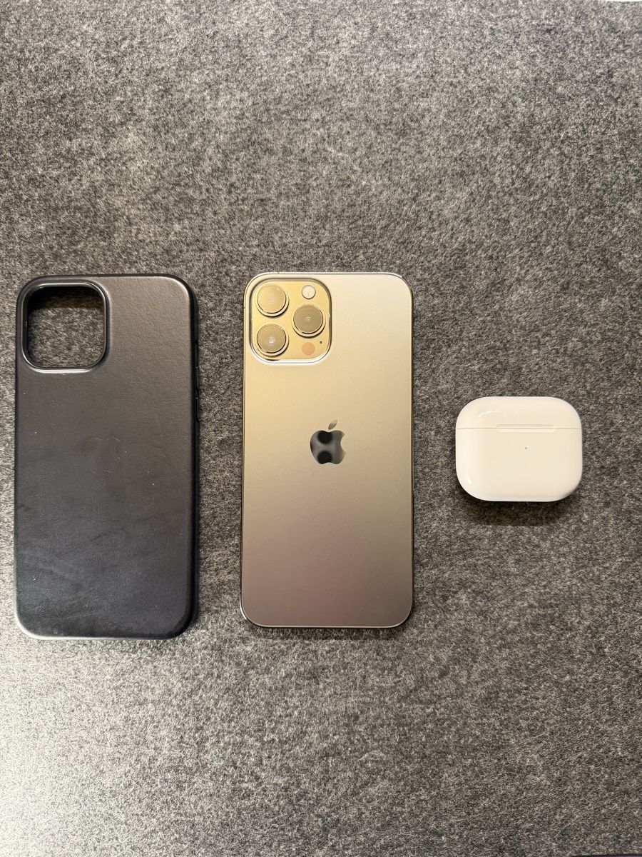 iPhone 13 Pro Max 128go + AirPods Pro + coque Apple Mac safe (Gebraucht ...