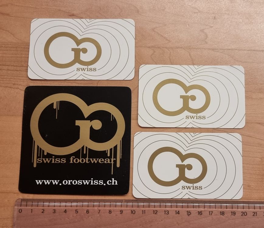 Oroswiss Swiss Footwear Sticker Set (Neu (gemäss Beschreibung)) in ...